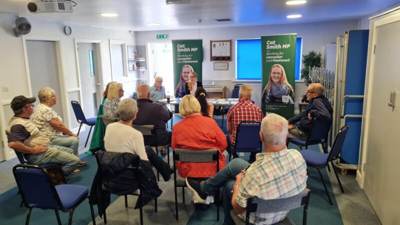 'Stop The Quarry' - Cat Meets With Preesall Residents - Cat Smith - Cat ...