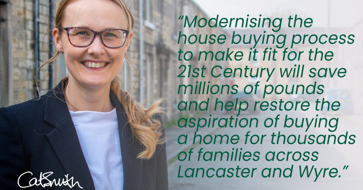 Home Buying and Selling to Become Quicker and Cheaper - Cat Smith - Cat ...